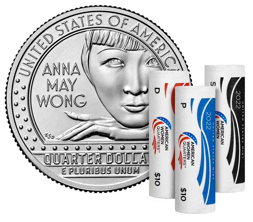 2022 AMERICAN WOMEN QUARTER ANNA MAY WONG – Panama Bay Collectibles